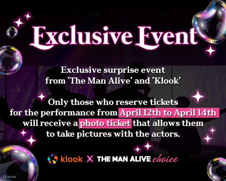 [THE MAN Alive : CHOICE] Musical Seoul Ticket - Klook Hong Kong
